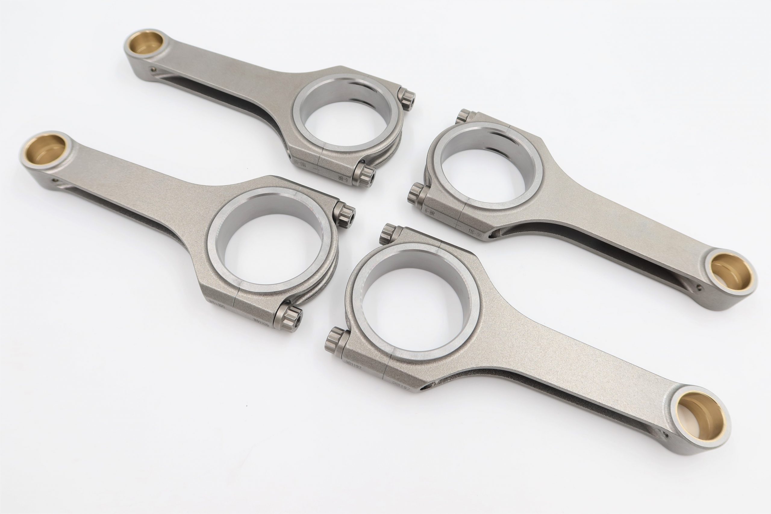 Bridgeway H-Beam Forged Con-Rod Set (B48) - Hack Engineering