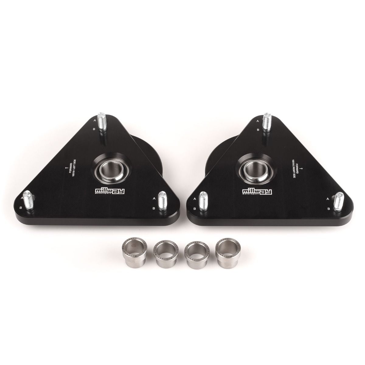 Millway Motorsport Fixed Camber Plates (Porsche 987 Cayman/Boxster ...