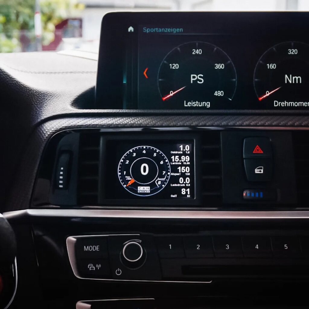 CANchecked MFD28 Data Display GEN 2 (F2X 1/2 Series, F3X 3/4 Series ...