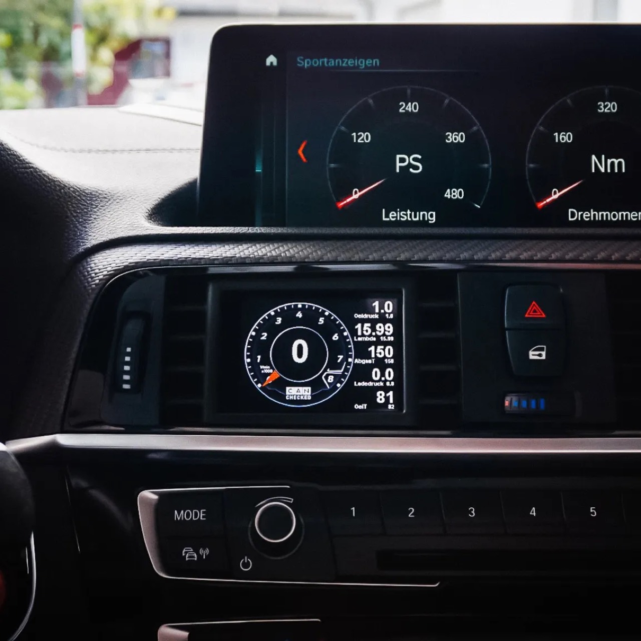 CANchecked MFD28 Data Display GEN 2 (F2X 1/2 Series, F3X 3/4 Series ...