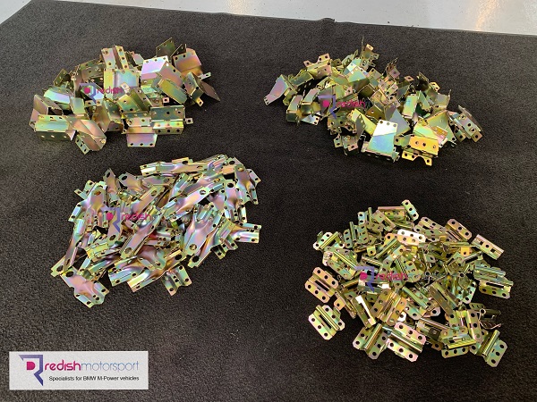 Redish Motorsport Fuel Tank & Brake Pipe Restoration Bracket Sets (E46 ...