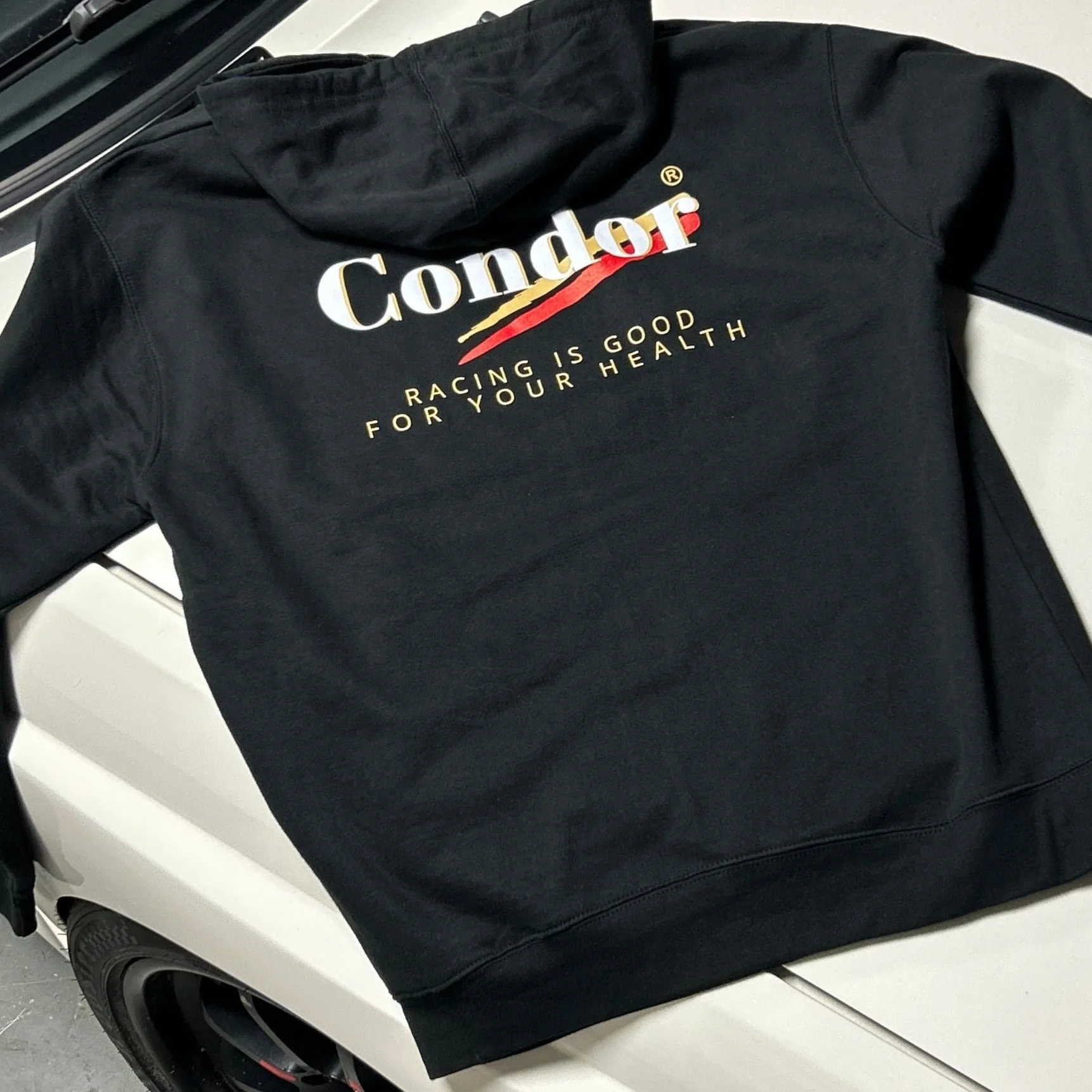 Condor Speed Shop 'Racing Is Good For Your Health' Hoodie - Hack ...