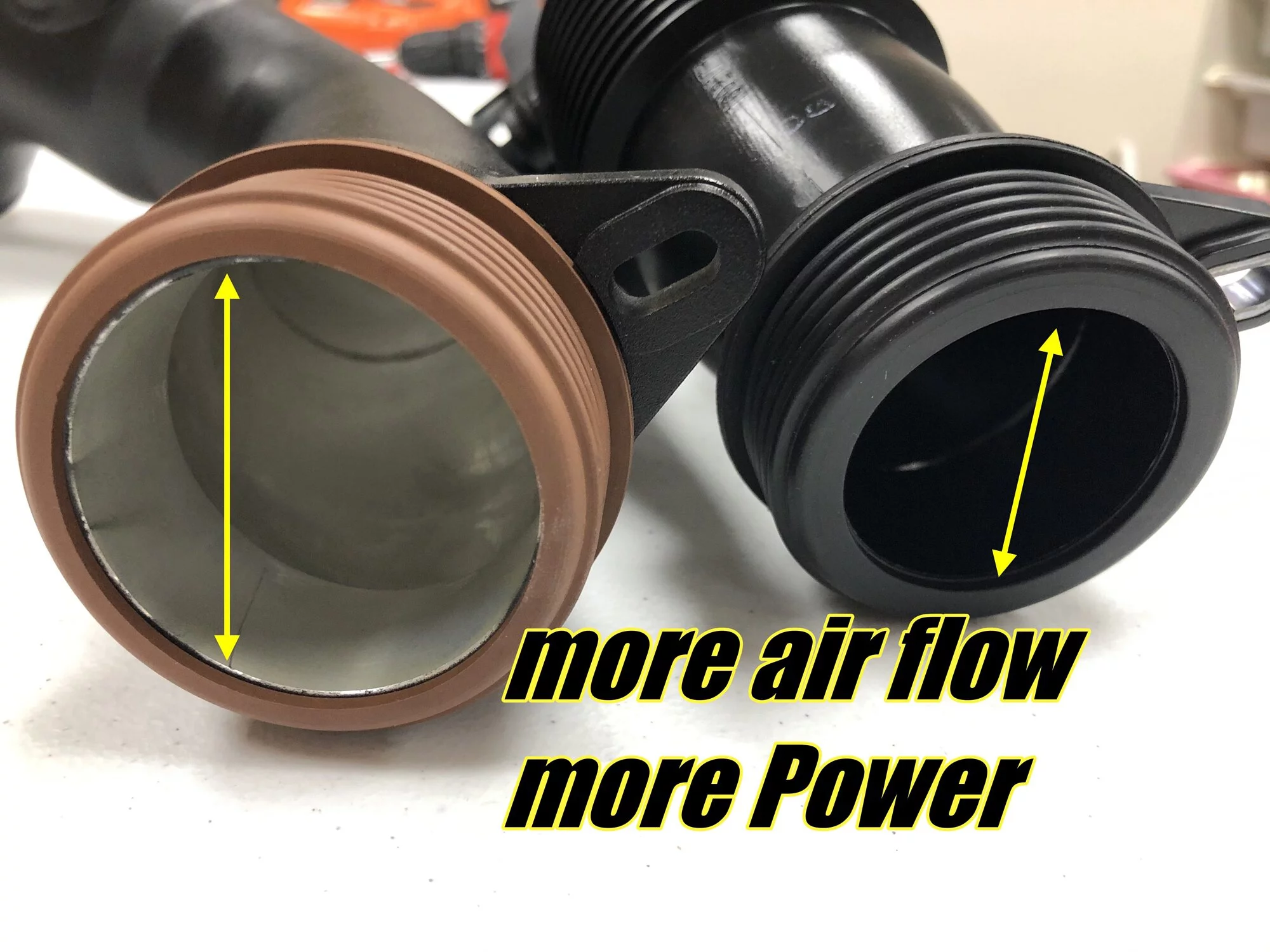 FTP Motorsport V2 N55 High-Flow Turbo Inlet (F2X/F3X M135i/M235i/335i ...