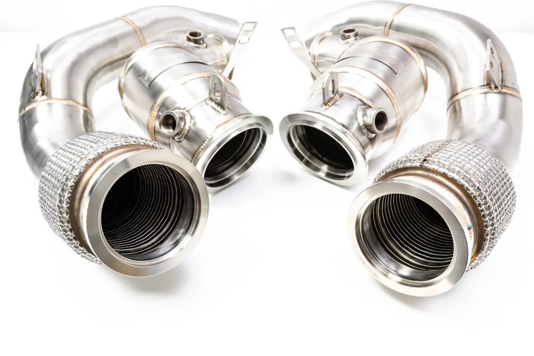 Evolve Catless Turbo Downpipes (F90 M5, F92/F93 M8) - Hack Engineering