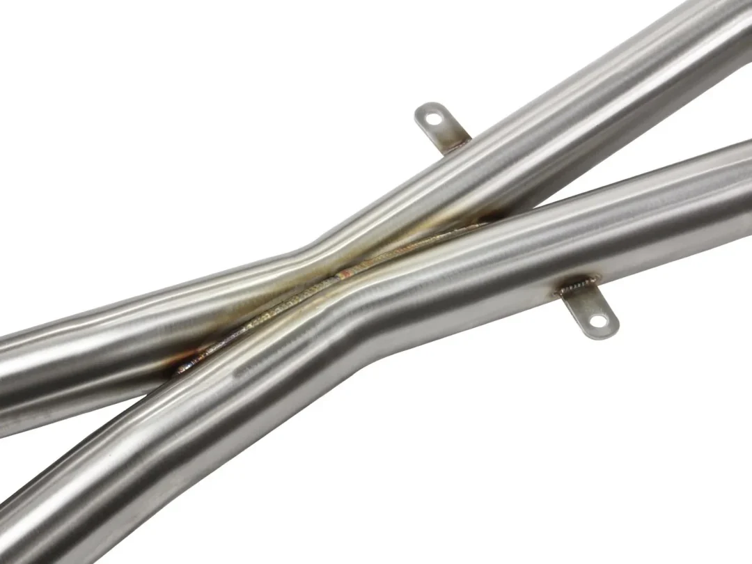 aFe Power Mach Force XP Resonated X-Pipe with Catalytic Converters (E9X ...