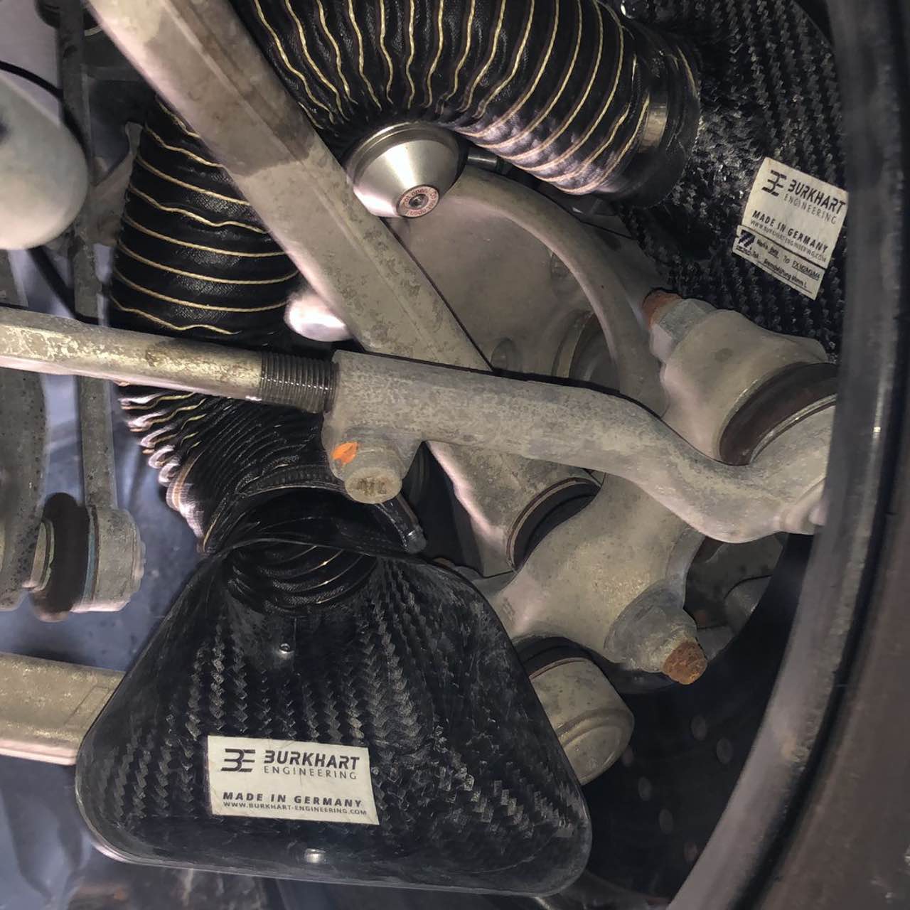 Burkhart Engineering Carbon Fibre Brake Duct Inlet Scoops (F2X/F3X/F8X ...