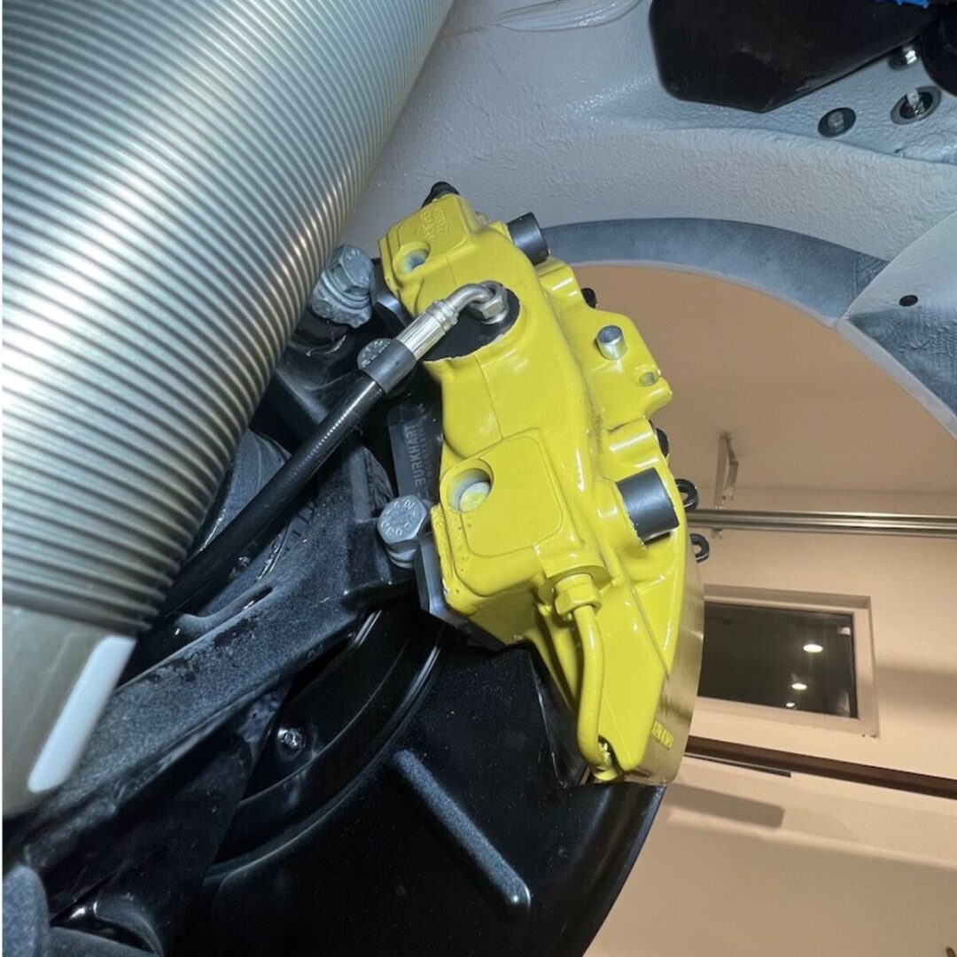 Burkhart Engineering Adapters for Porsche 986 996 Caliper, Rear Axle ...